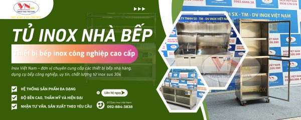 Inox Việt Nam - Cung cấp thiết bị bếp công nghiệp, nhà hàng & Gia công inox